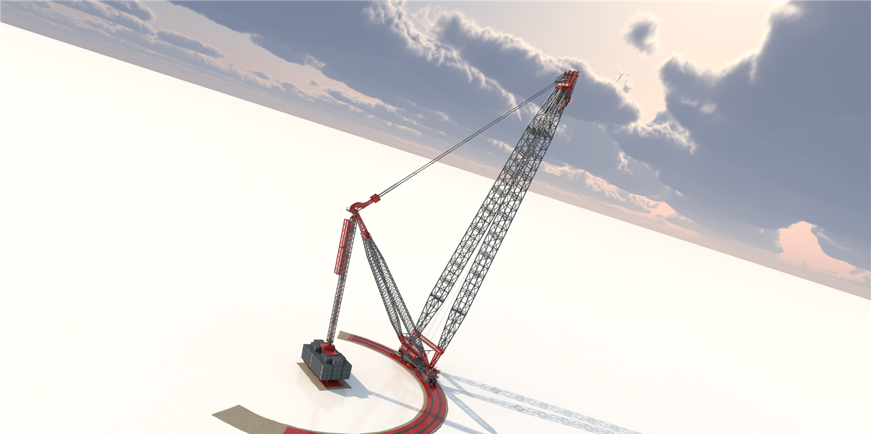 Mammoet reveals 6,000 tonne crane - KHL Group