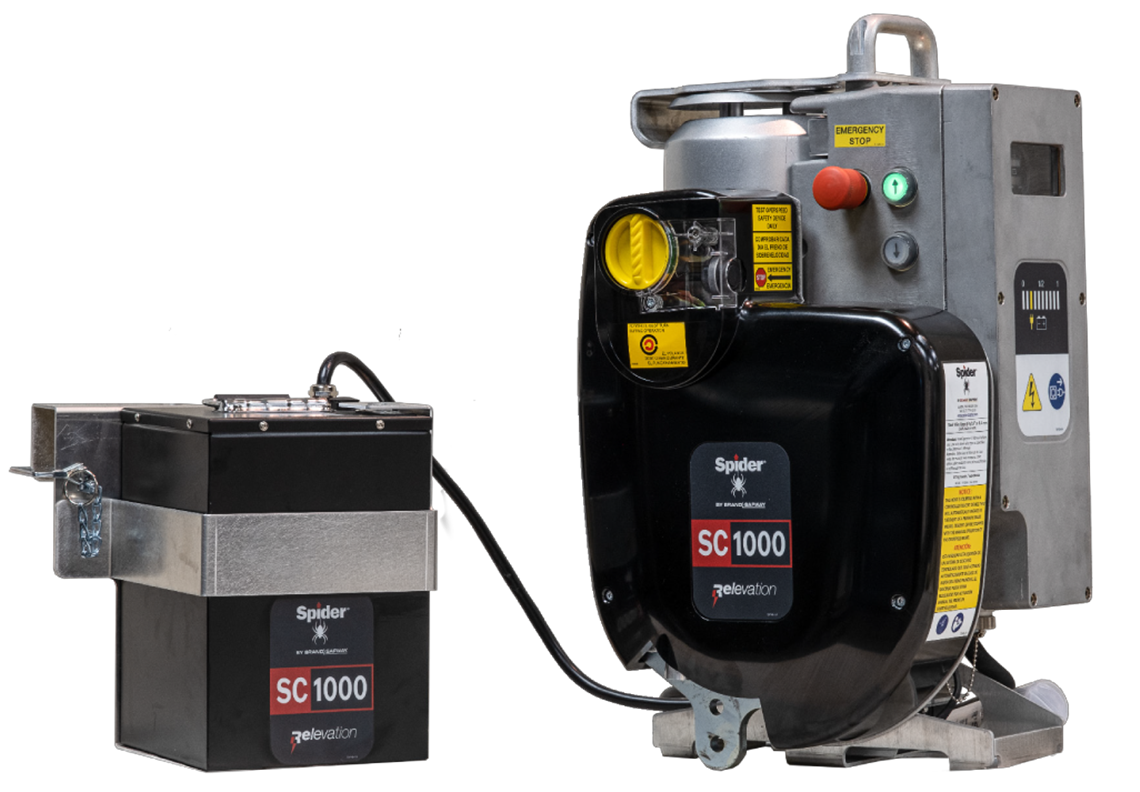 Spider debuts battery-powered hoist - KHL Group