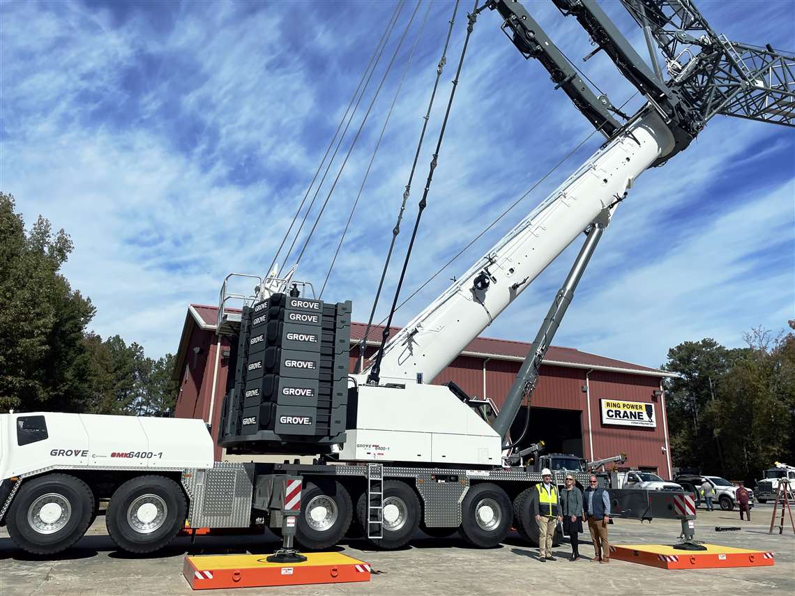 First Grove GMK6400-1 in North America - KHL Group