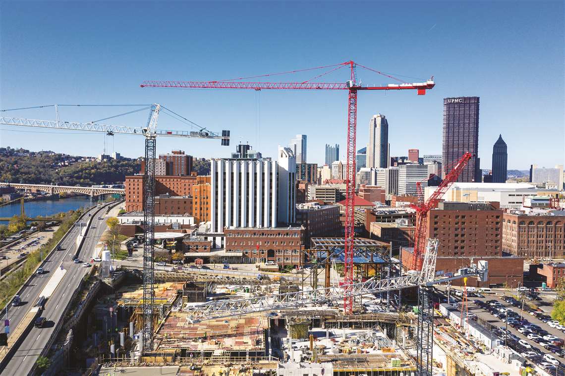 What are the latest ALL Erection tower crane projects? - KHL Group