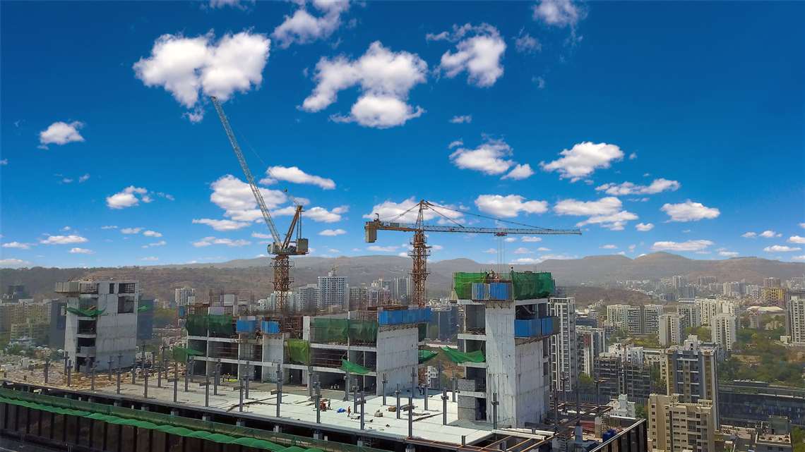 Potain tower cranes for Indian construction - KHL Group