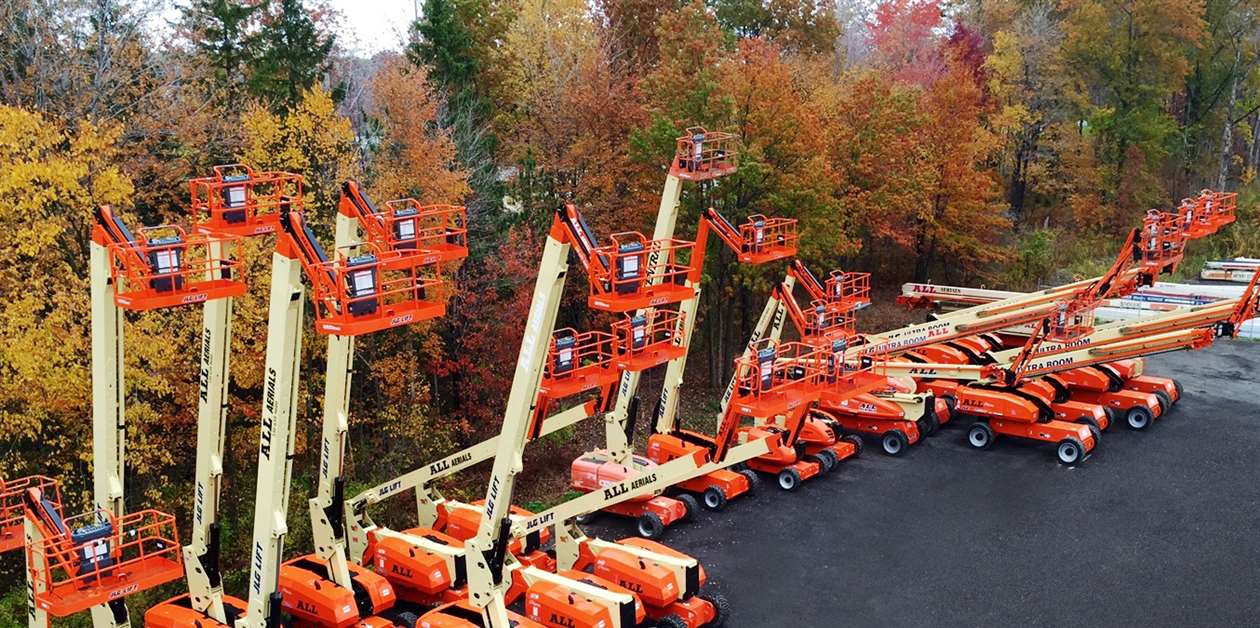 ALL Aerials purchases 60 JLG booms - KHL Group