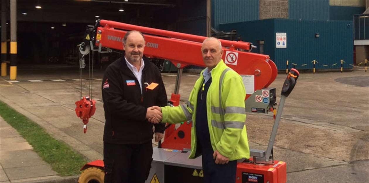 GGR G20 crane for manufacturing industry - KHL Group