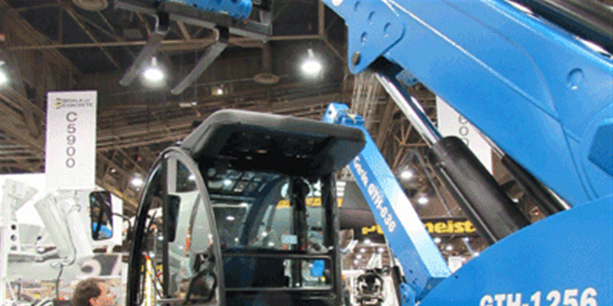 Genie debuts GTH-1256 telehandler at World of Concrete - KHL Group