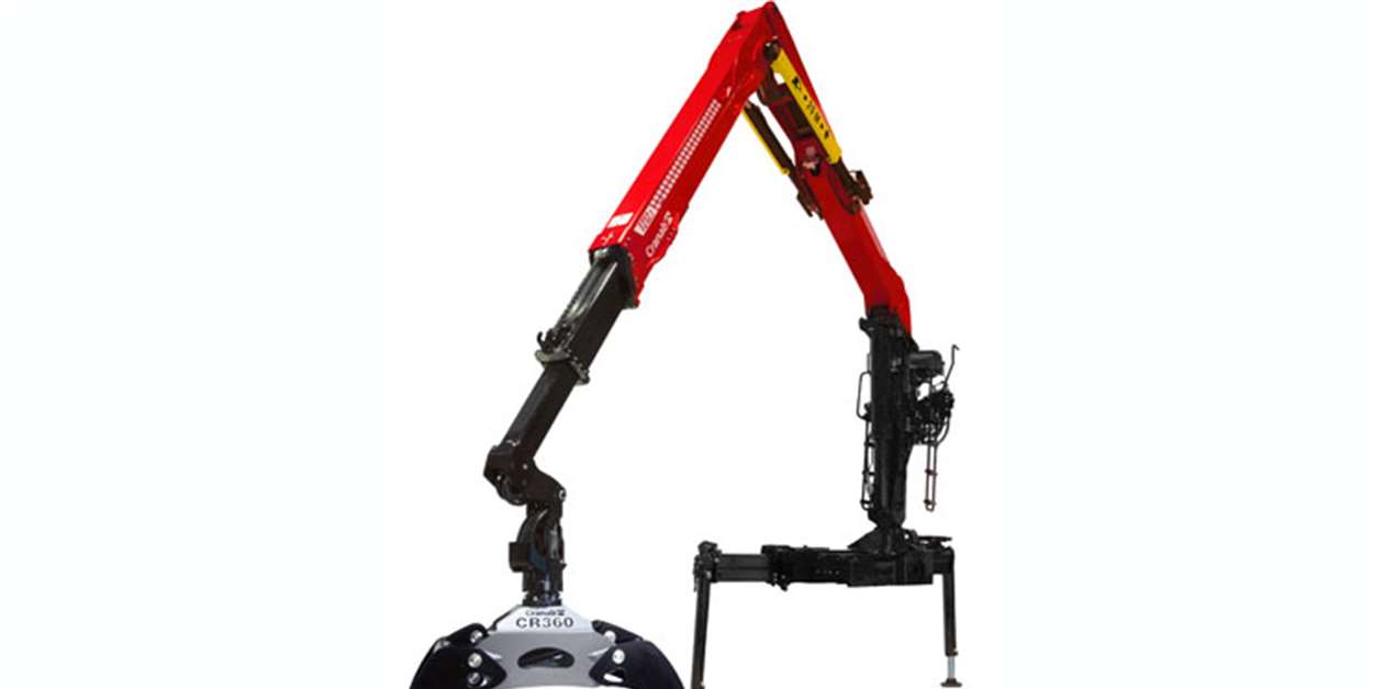 New heavy duty hydraulic crane from Cranab - KHL Group
