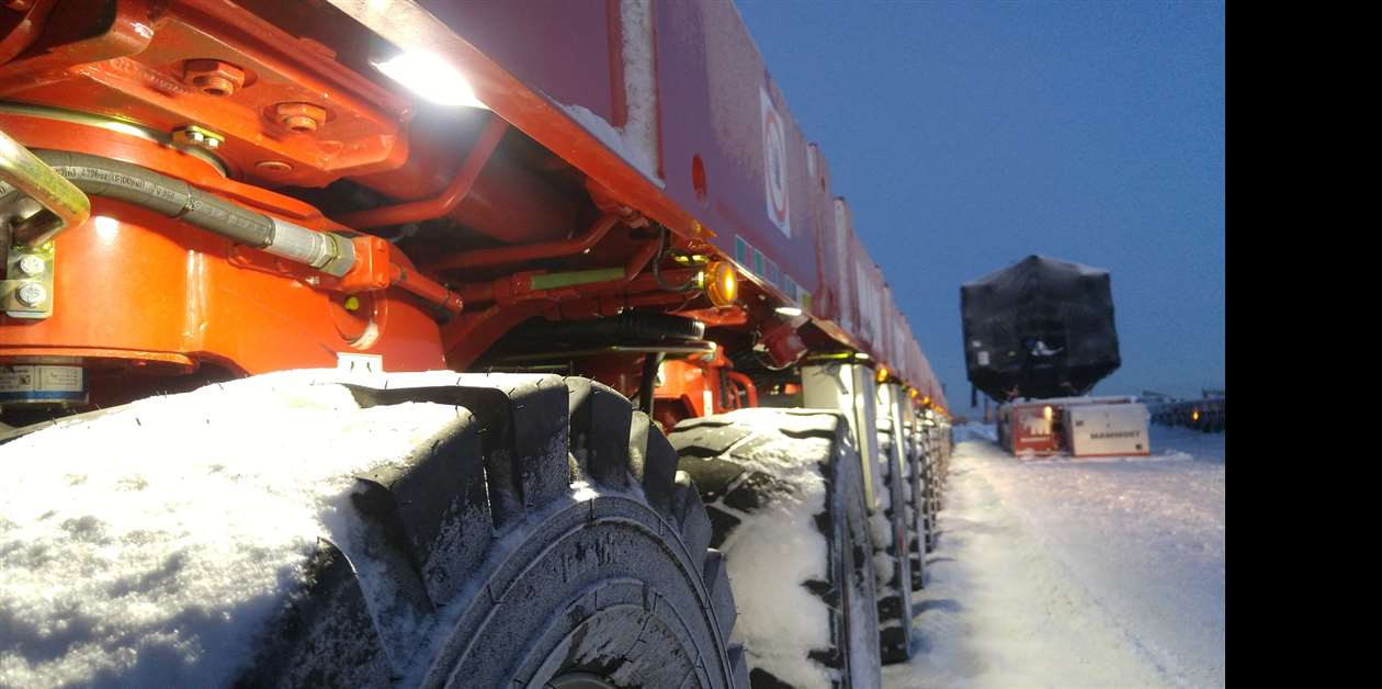 SPMT lights ensure safe operations - KHL Group