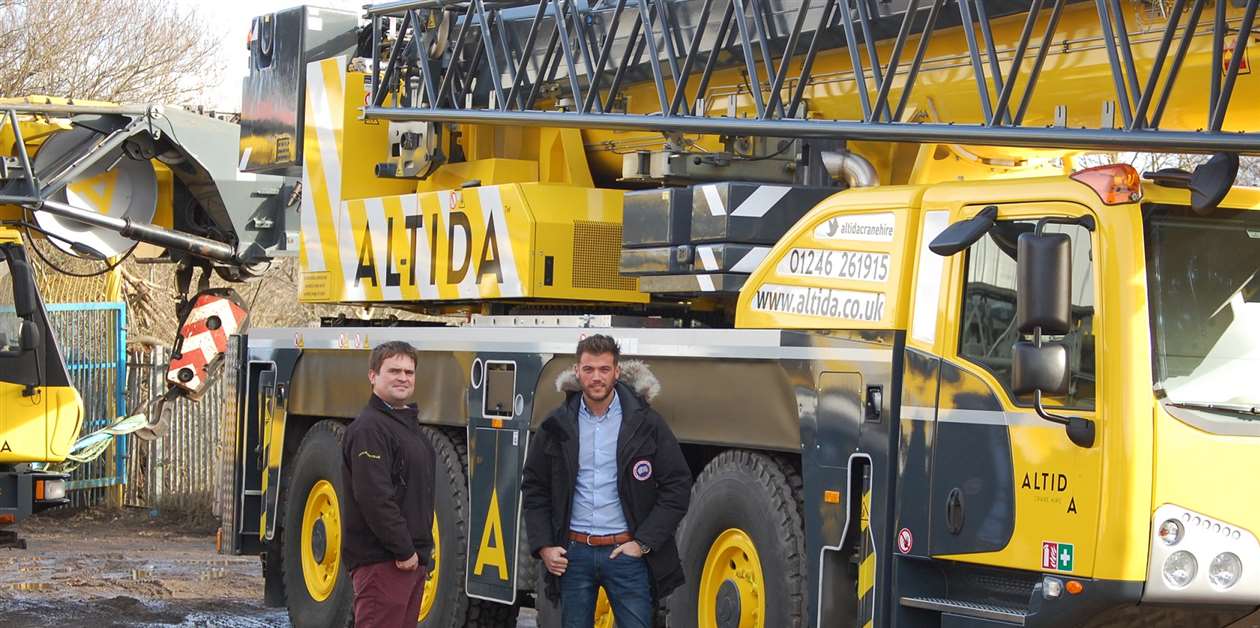 First new Terex crane for Altida - KHL Group