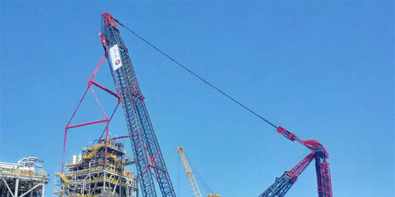 ALE 5,000 tonner makes first lift - KHL Group