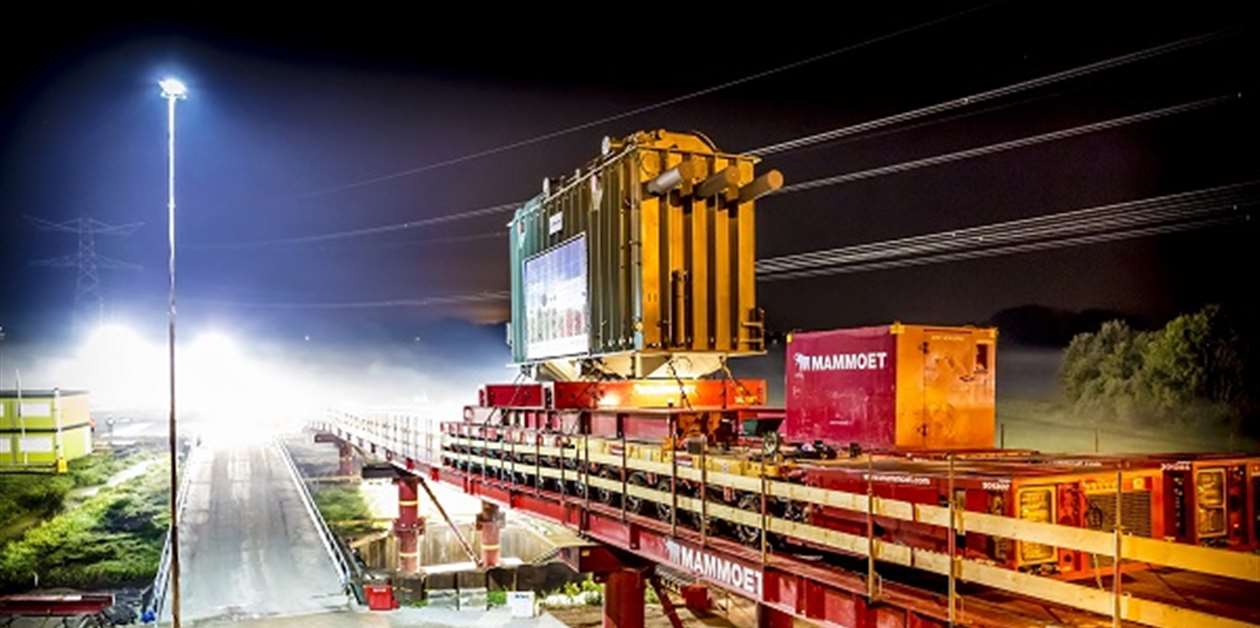 Mammoet meets electrical transformer transport challenge - KHL Group