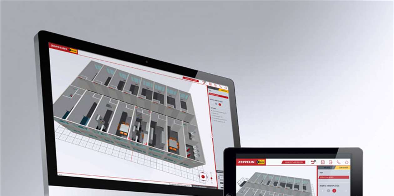 Zeppelin launches online container configuration - KHL Group