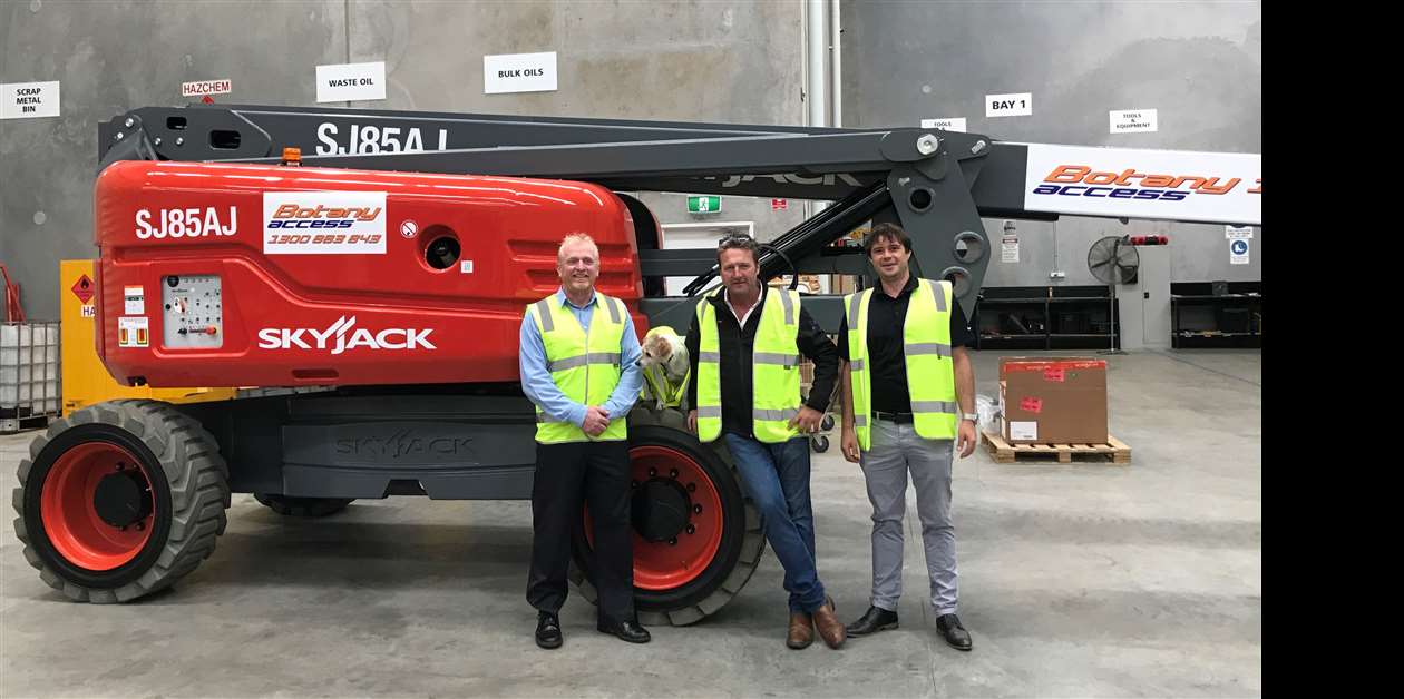 Skyjack SJ85 AJs delivered to Australia - KHL Group