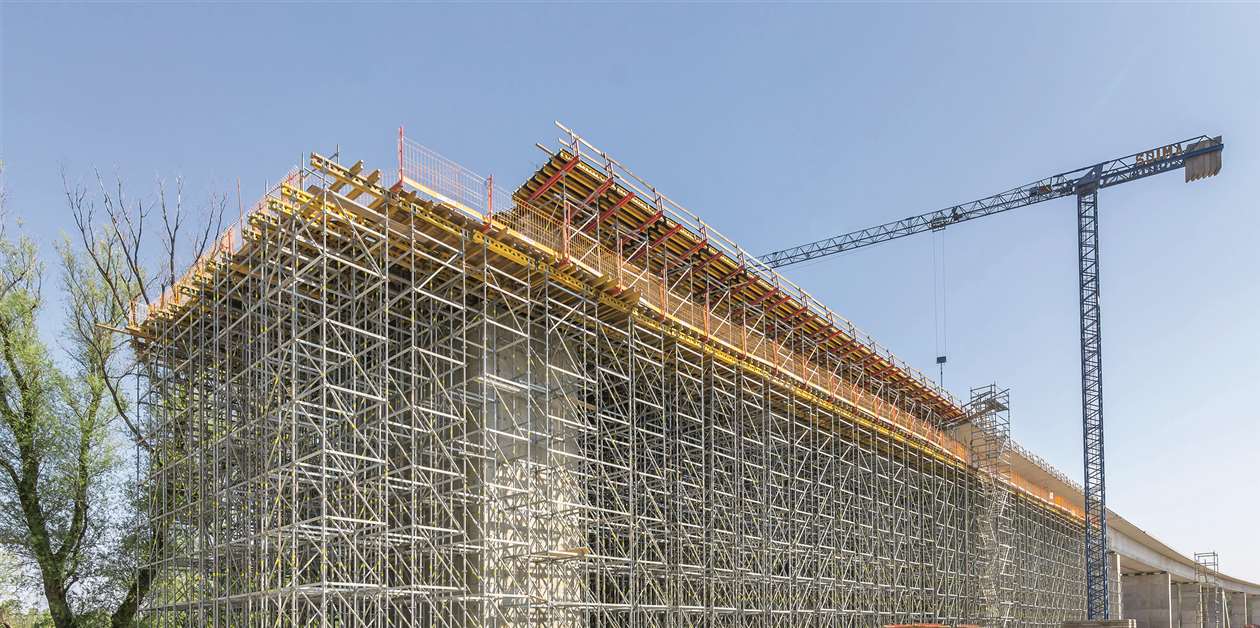 Peri formwork used on viaduct for US$2.9 billion railway - KHL Group