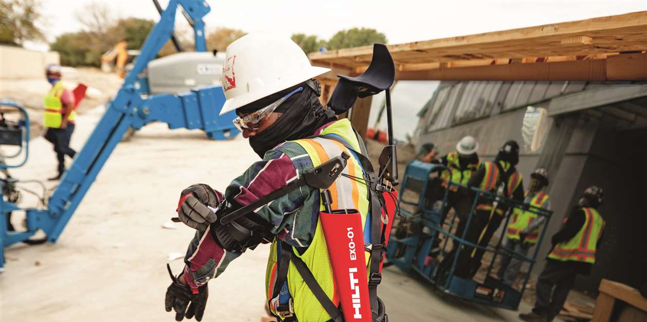How wearable technology is used in construction - KHL Group