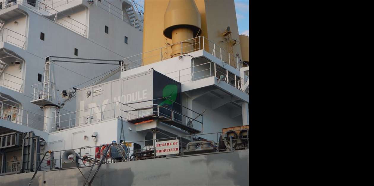 Bulk carrier features Wärtsilä hybrid and solar energy solution - KHL Group