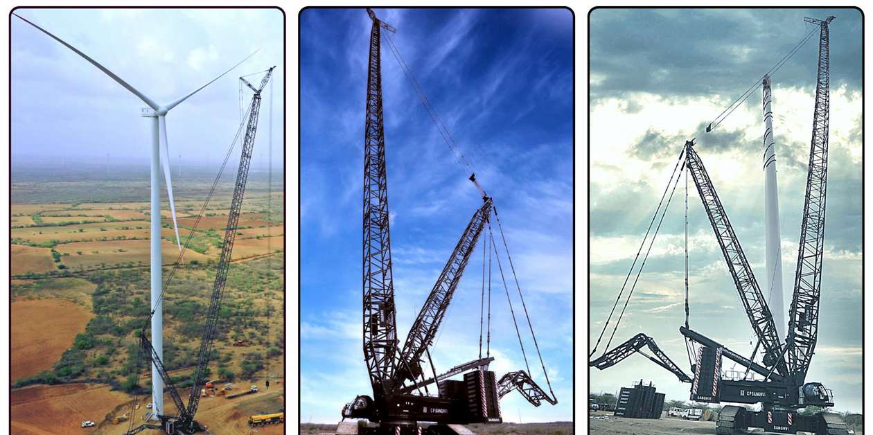 Six new Sany crawler cranes for Sanghvi Movers - KHL Group