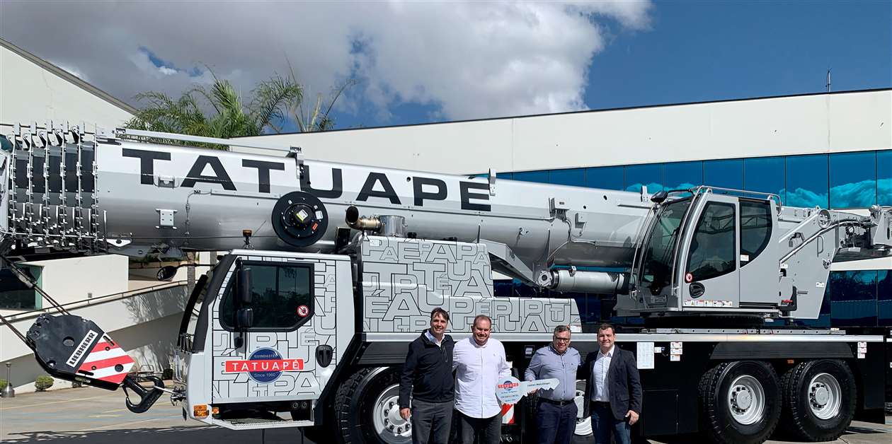 Another Liebherr delivery for Brazil - KHL Group