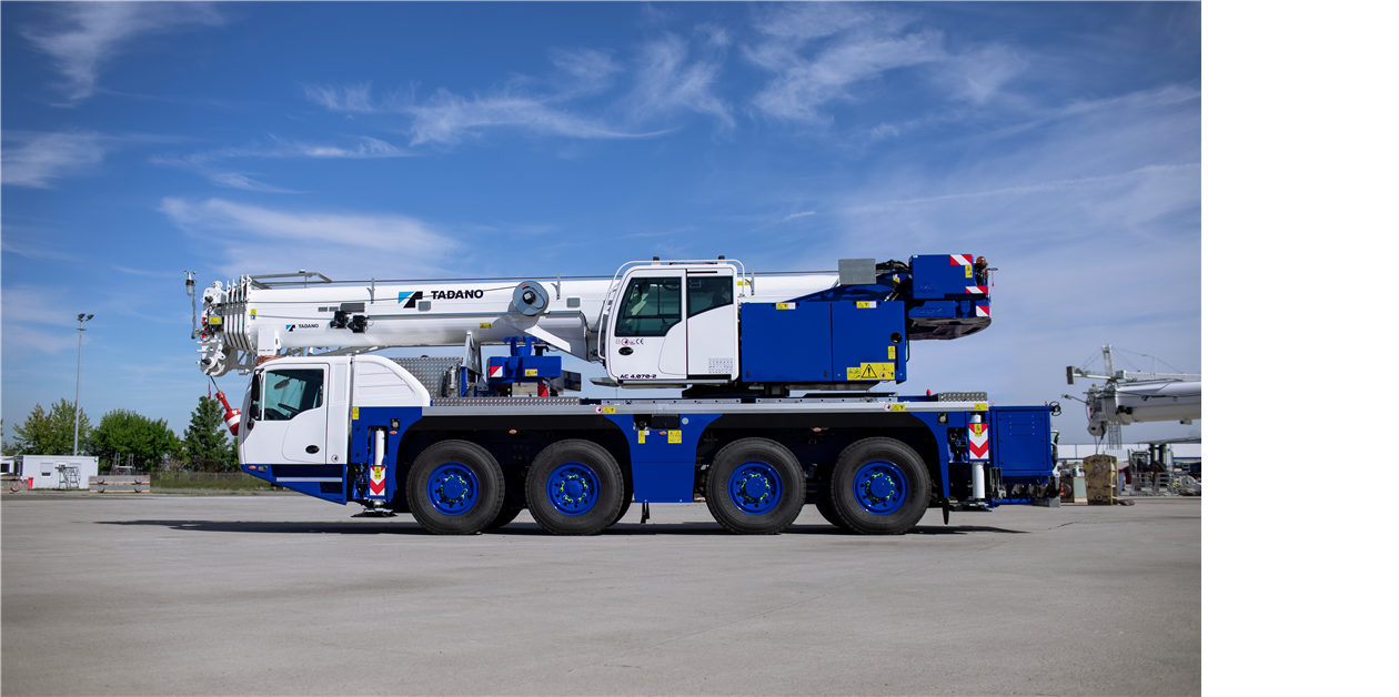 Tadano launches 70 tonne all terrain crane - KHL Group