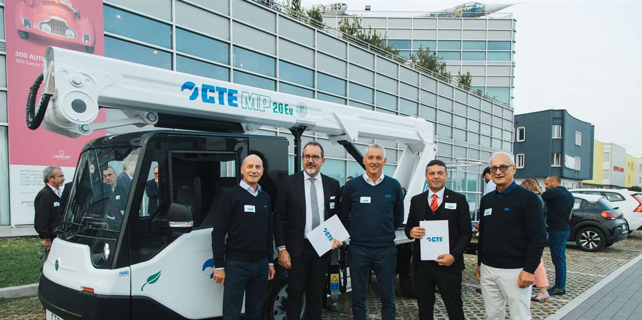 CTE introduces 20m electric truck mount - KHL Group