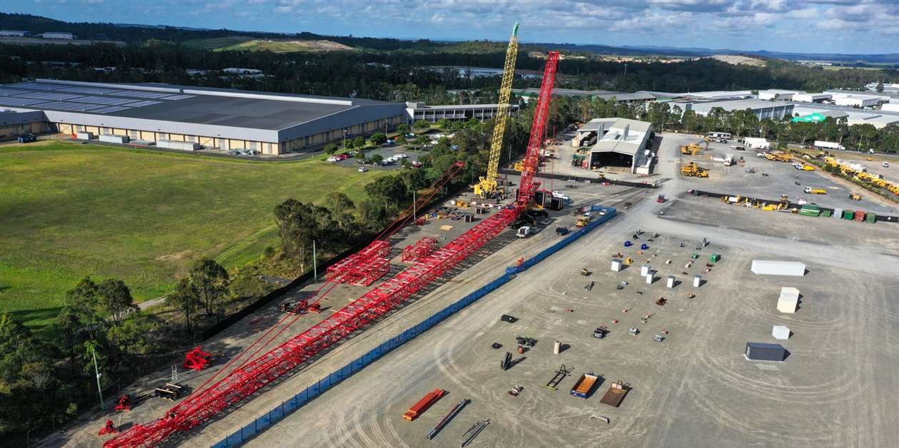 1,000 tonne Sany crane first delivered for Tutt Bryant - KHL Group