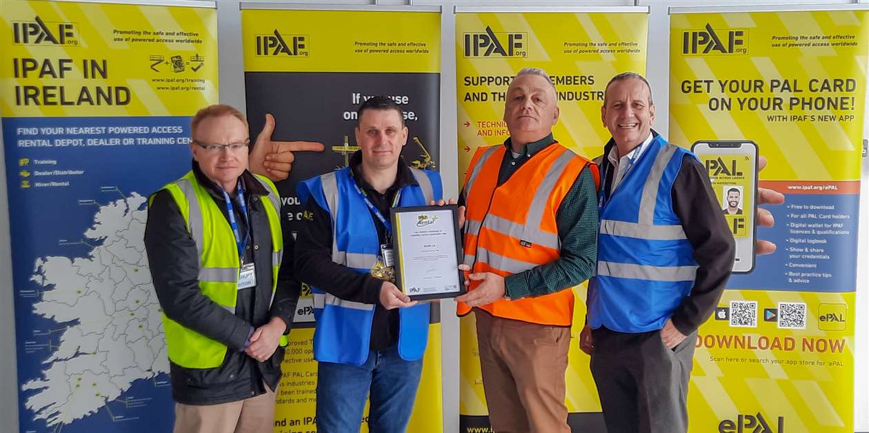 Blulift sets IPAF certification standard for Ireland - KHL Group