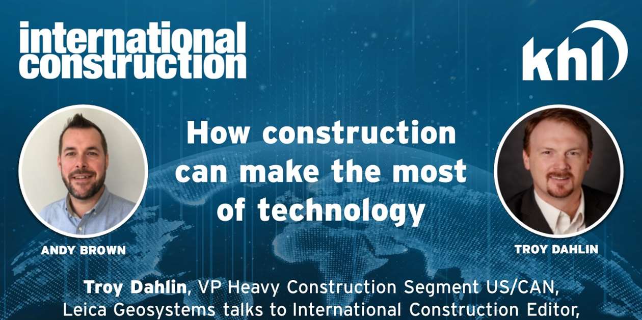 Video interview: how construction can make the most of technology - KHL ...