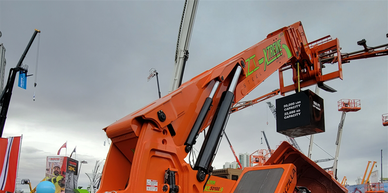 ‘Trackzilla’ telehandler makes its debut - KHL Group