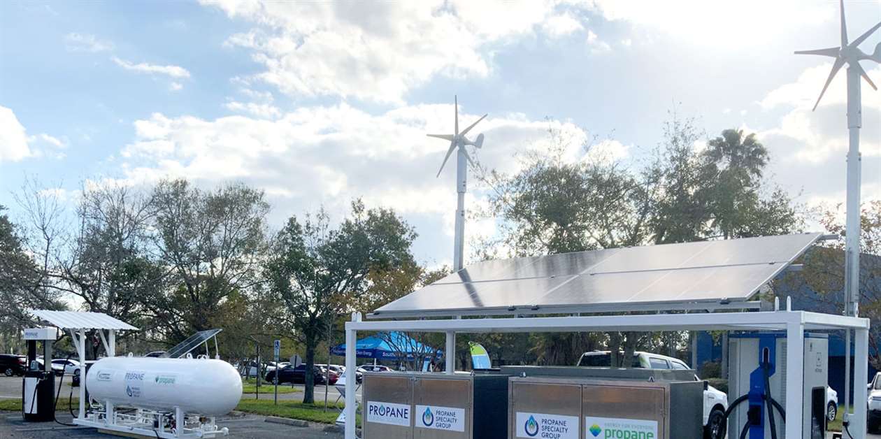 Dual-purpose refueling system for alternative fuel vehicles - KHL Group