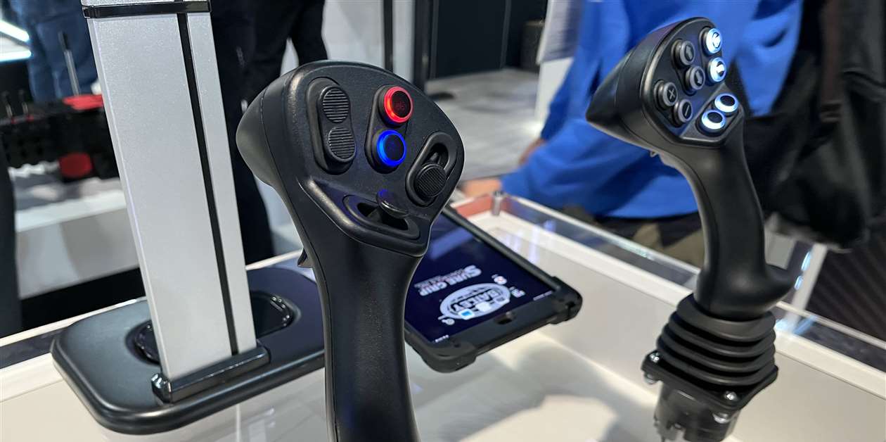 Sure Grip shows dedicated ergonomic joystick - KHL Group