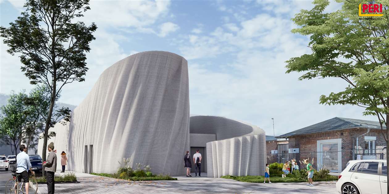 Images | Europe’s largest 3D-printed building under construction - KHL ...