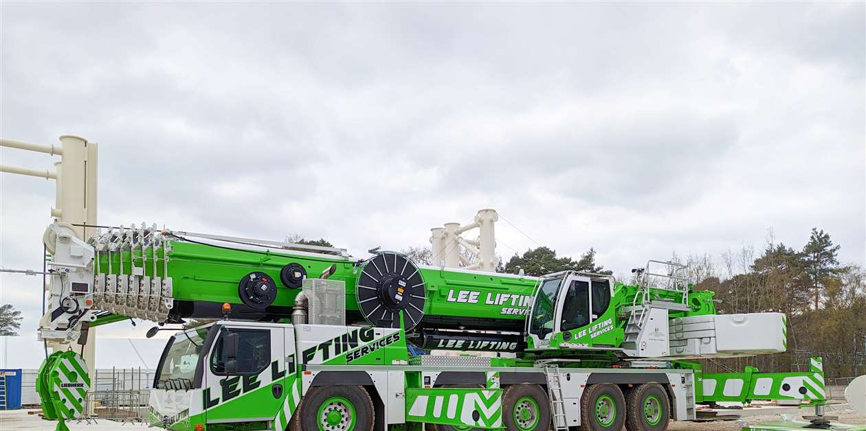 Liebherrs for UK film industry - KHL Group