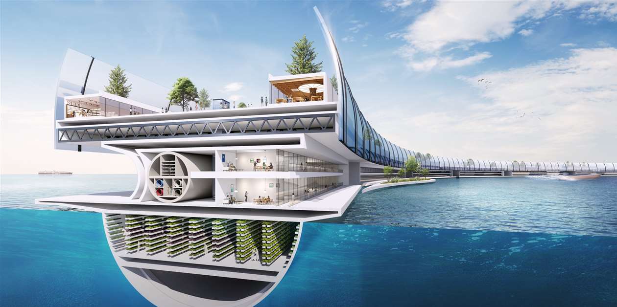 New Japanese floating city concept aims to adapt to climate change ...