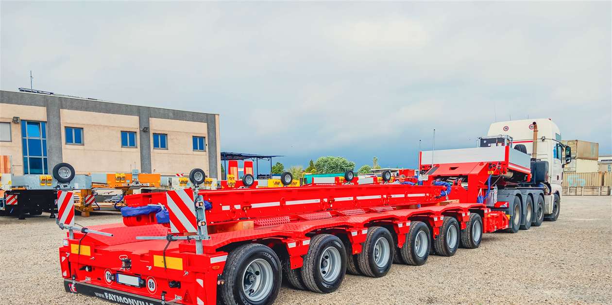 SAE chooses Faymonville to move wind turbines - KHL Group