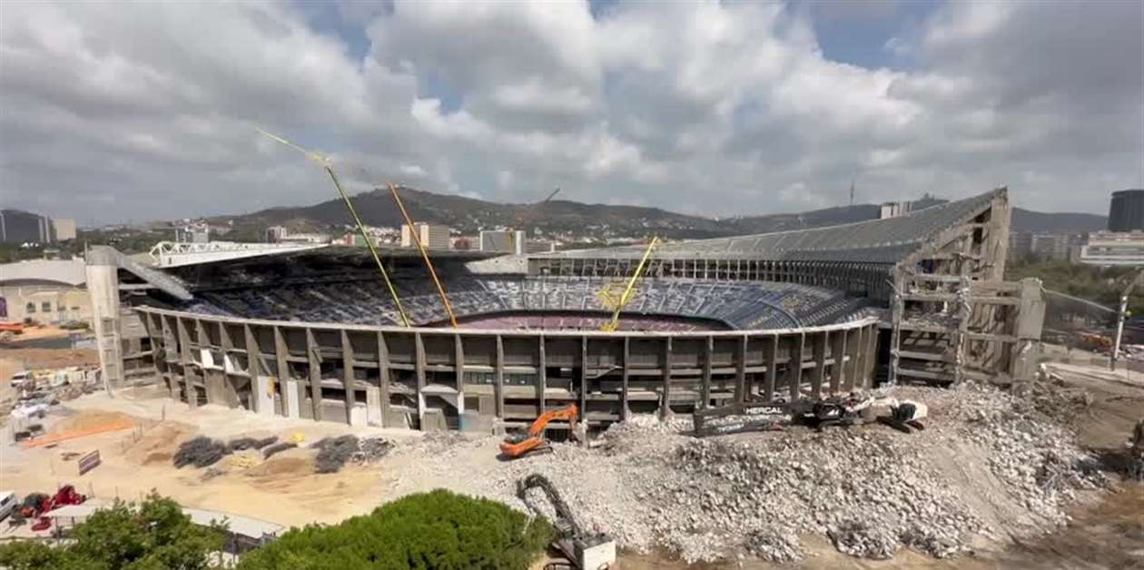 Project update: Barcelona’s Camp Nou football stadium - KHL Group