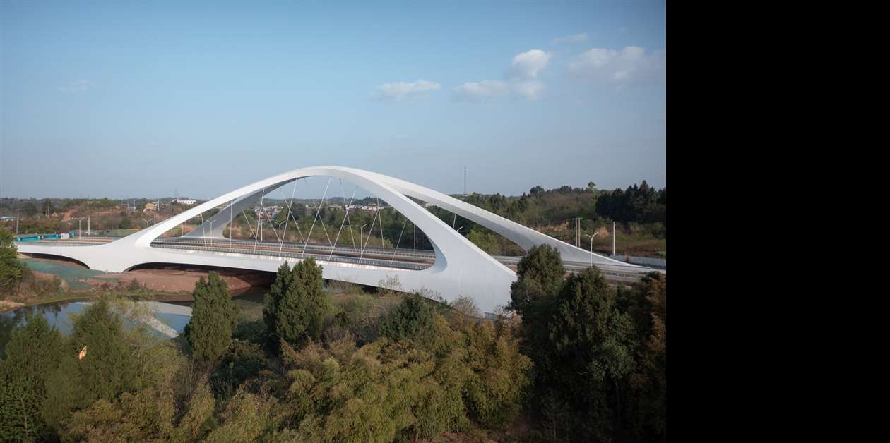 Zaha Hadid Architects unveils the first in a series of bridges in China ...
