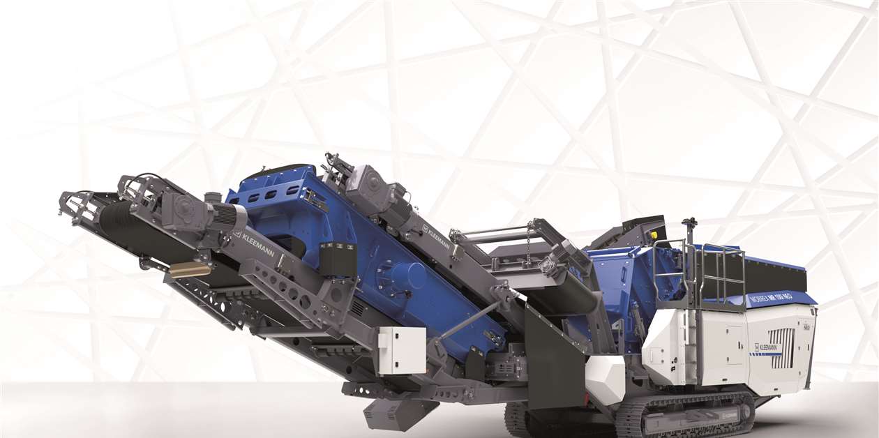 Kleemann unveils first model in new mobile crusher range - KHL Group