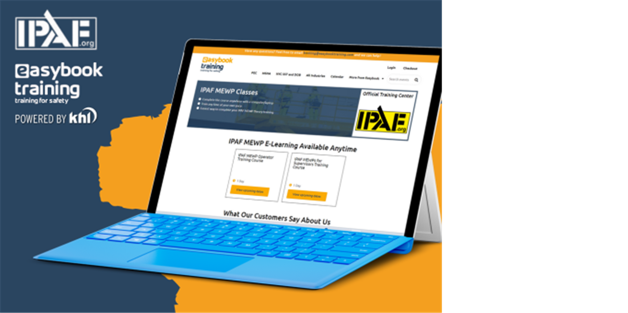 IPAF MEWP courses now available in US through Easybook Training - KHL Group