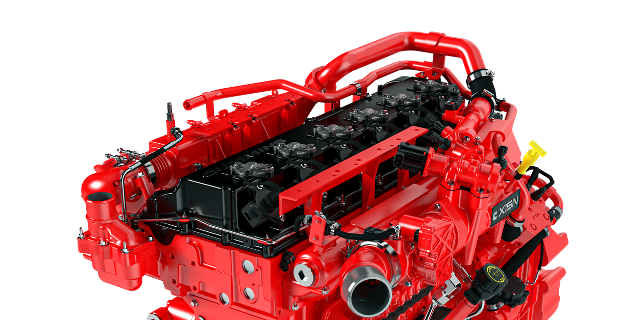 Cummins natural gas engine for Freightliner Cascadia trucks - KHL Group