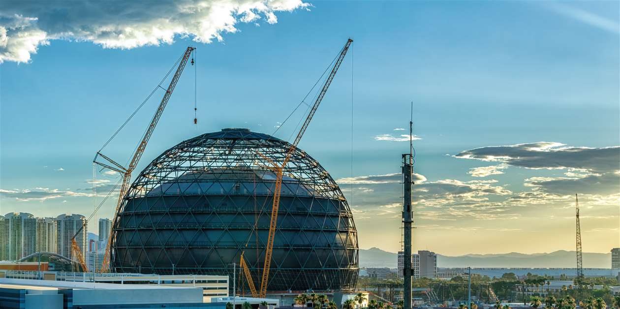 What is holding up construction of the next MSG Sphere in London? - KHL ...