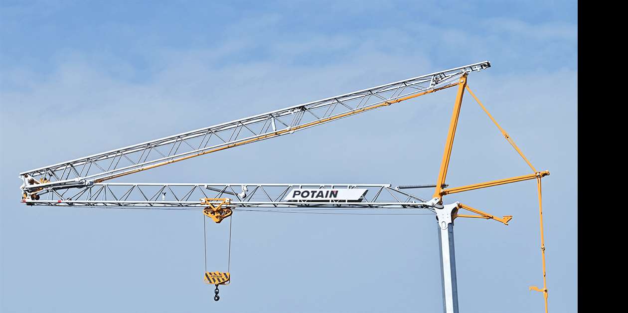Potain unveils Evy self-erecting line - KHL Group