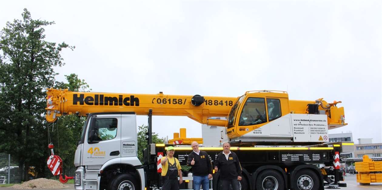 Another truck mounted crane for Germany - KHL Group