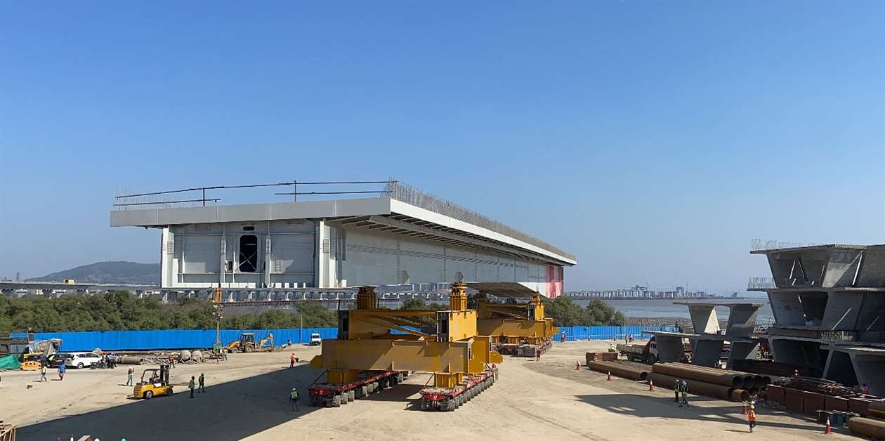 Mega transport for Indian harbour project - KHL Group