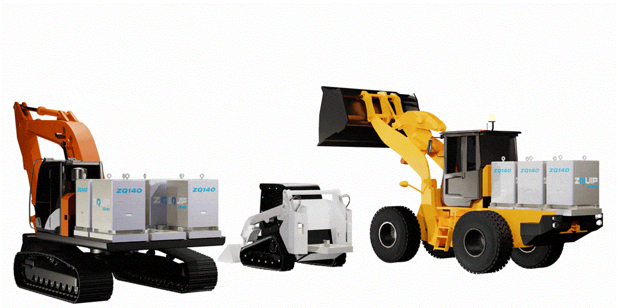 Turning diesel-powered construction equipment into zero-emissions ...