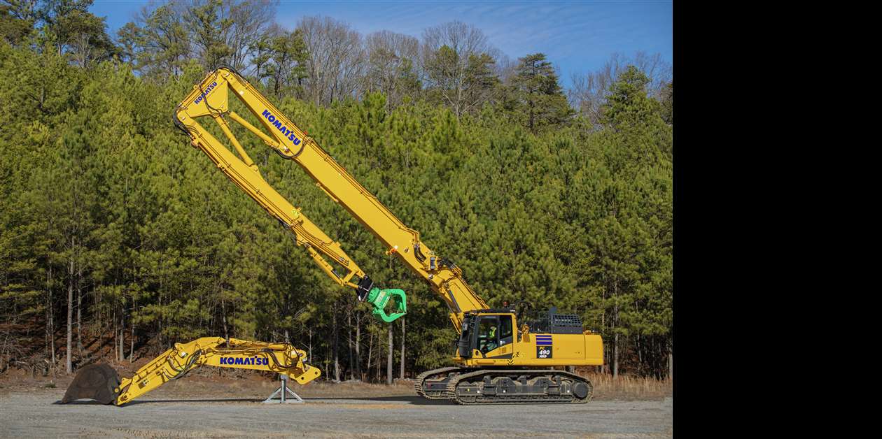 Komatsu to make double demolition excavator debut - KHL Group