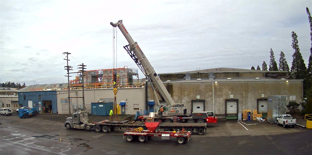 TIMELAPSE: NessCampbell Crane + Rigging - KHL Group