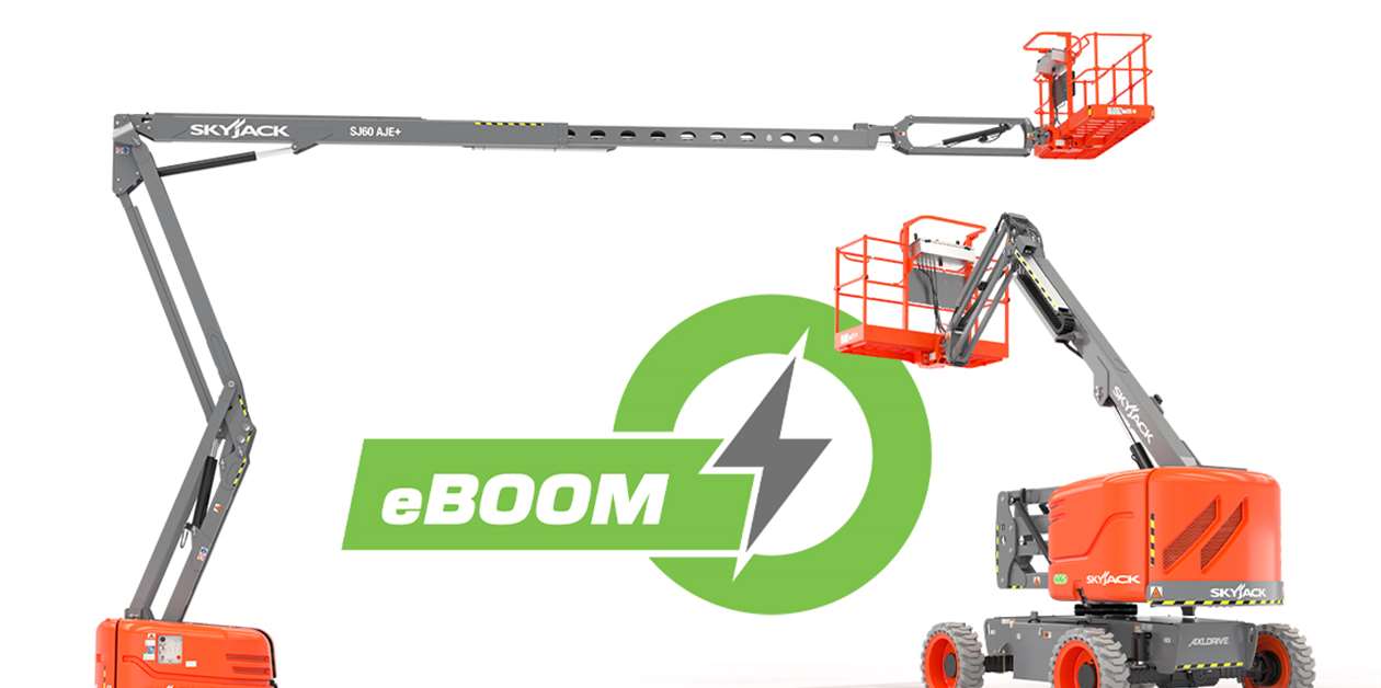 Skyjack launches electric boom range - KHL Group
