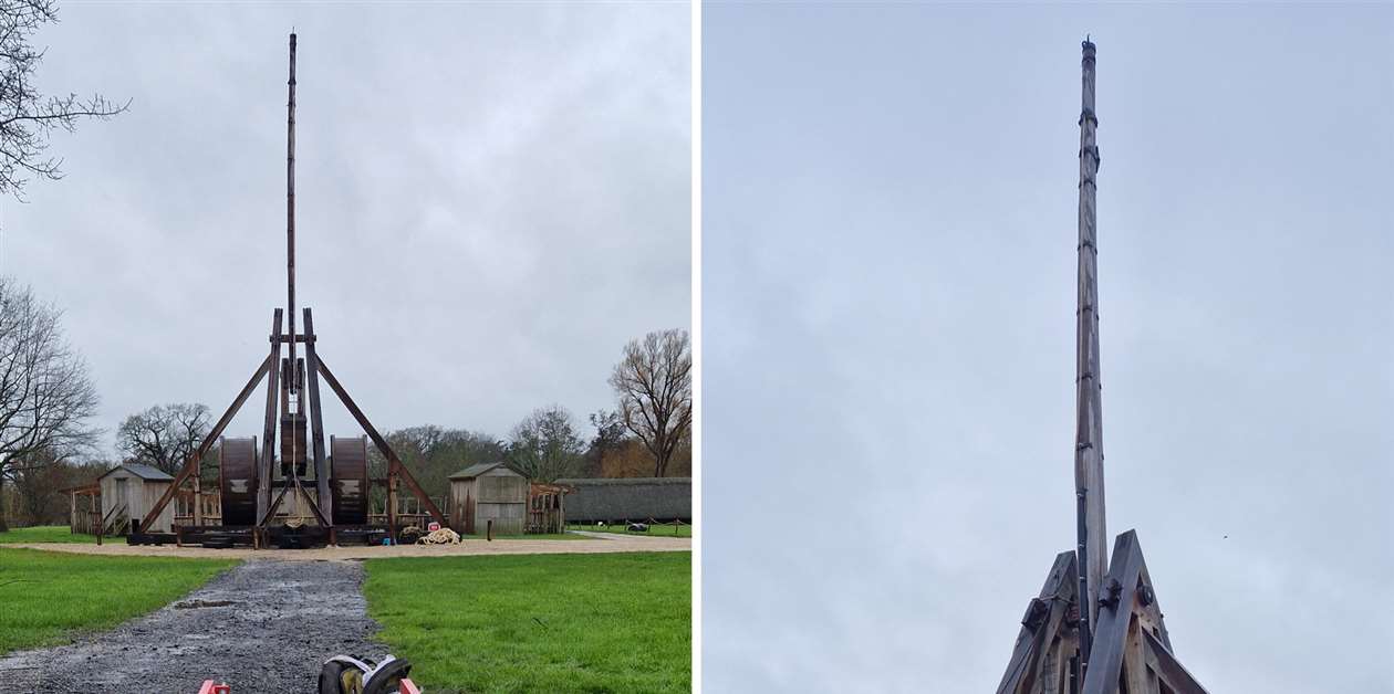 Electric winch catapults trebuchet into spotlight - KHL Group