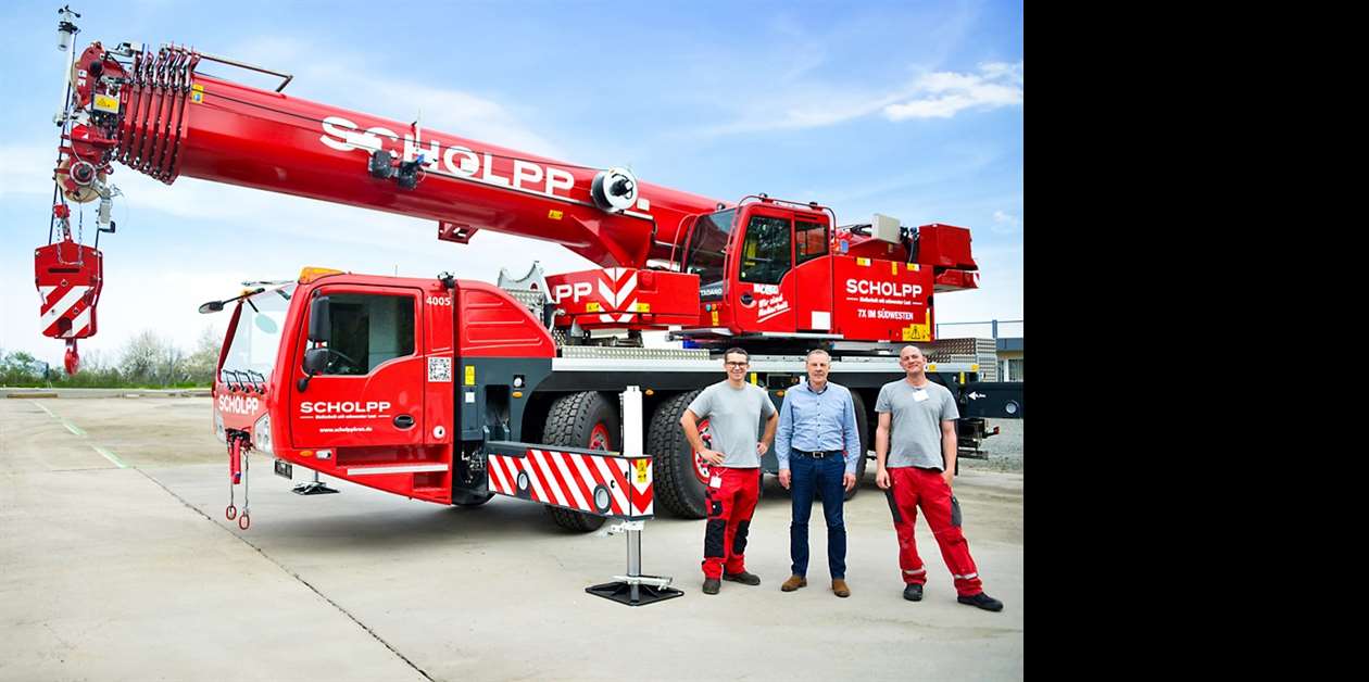 More Tadano cranes for Scholpp - KHL Group