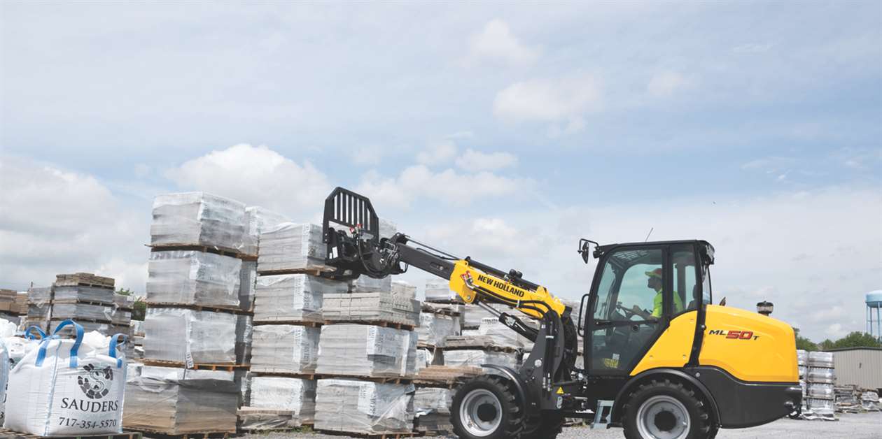 New Holland adds telescopic reach to its small articulated loaders ...