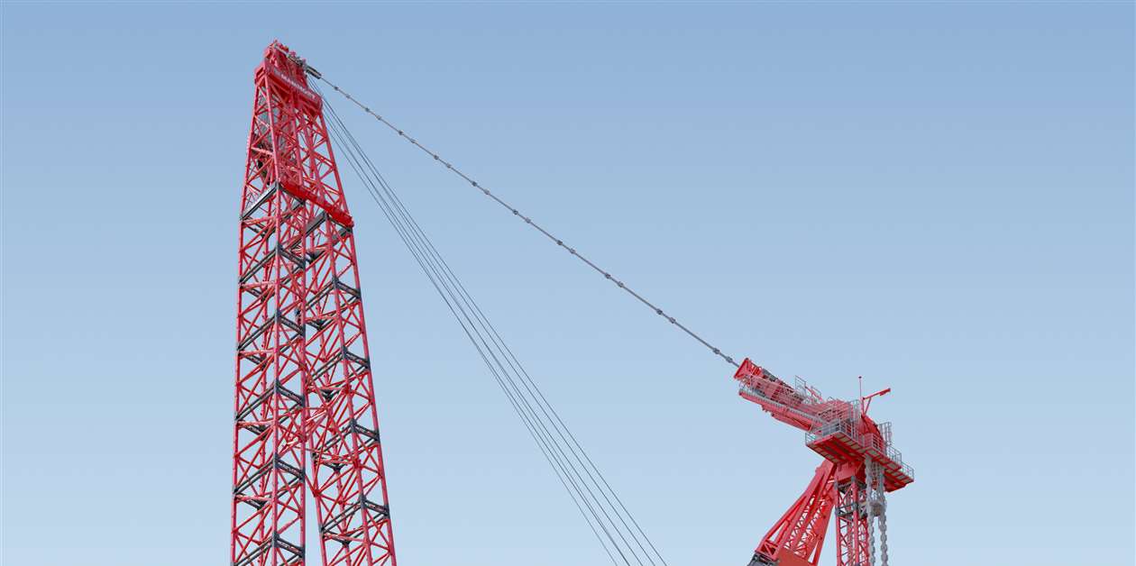 Mammoet starts assembling 6,000 tonne crane - KHL Group