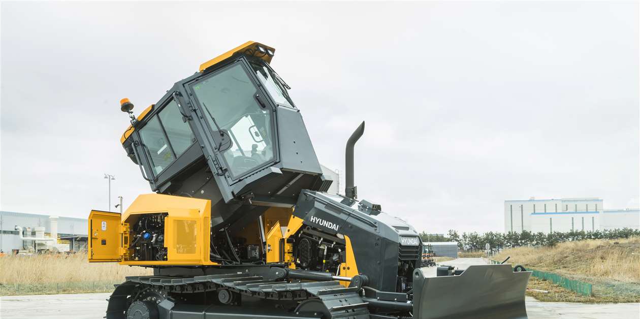 Hyundai introduces crawler dozer for North America - KHL Group